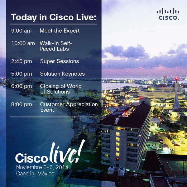 Cisco Live (Now Closed) - Cancún, Quintana Roo