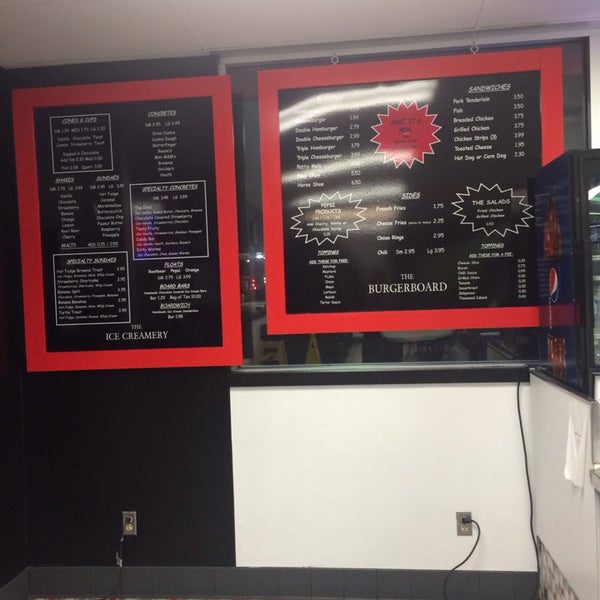 Burger Board & Ice Creamery - 3 tips