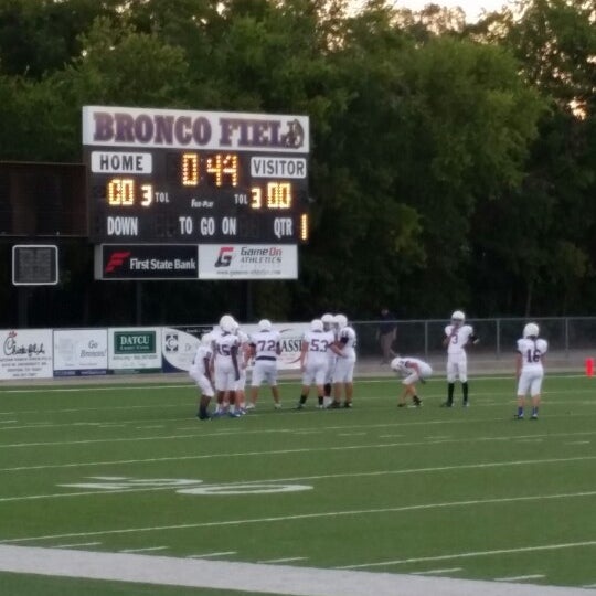 Bronco Field - College Football Field in Denton