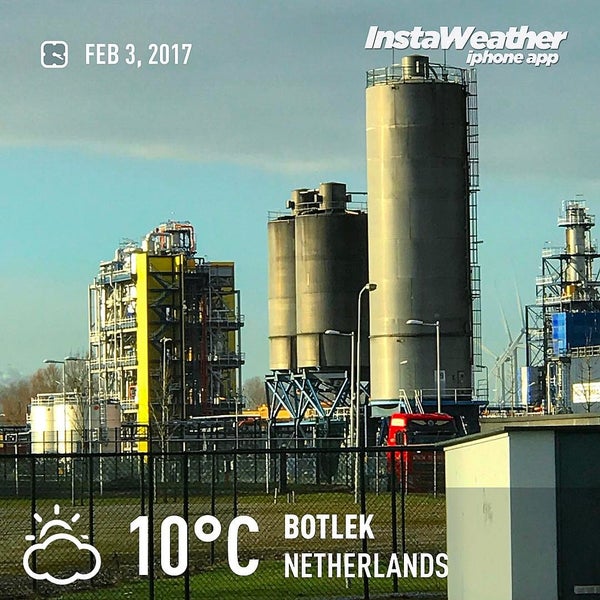 Huntsman Holland B.V. - Factory in Botlek Rotterdam