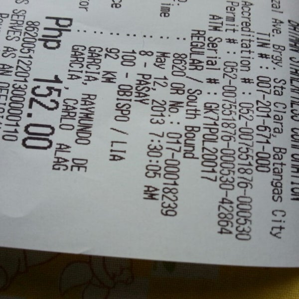 BSC Bus terminal Nasugbu Batangas, Calabarzon