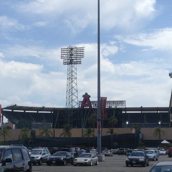 Angels Stadium - Field Level - Baseball Field in Platinum Triangle