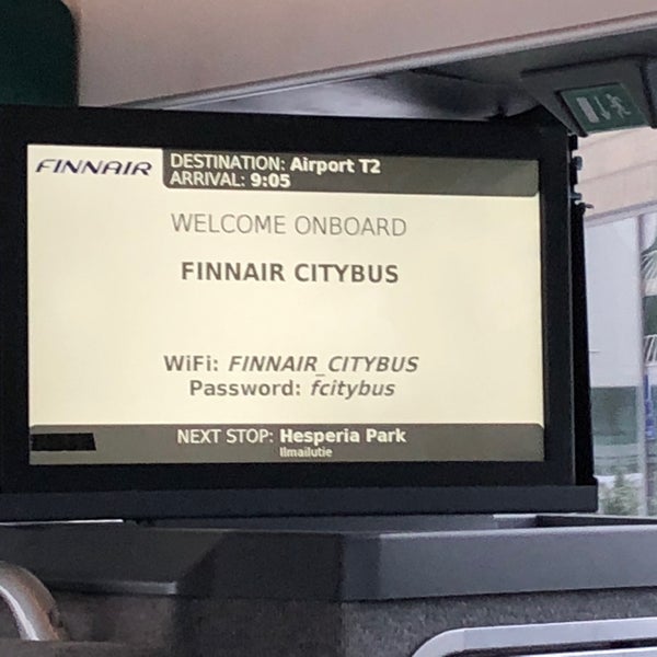 Finnair City Bus - Bus Line in Helsinki