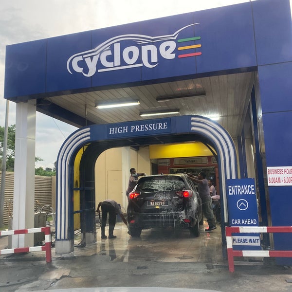 Cyclone Car Wash - 34 tips