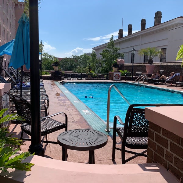 The Mills House Hotel Pool - Downtown Charleston - Charleston, SC