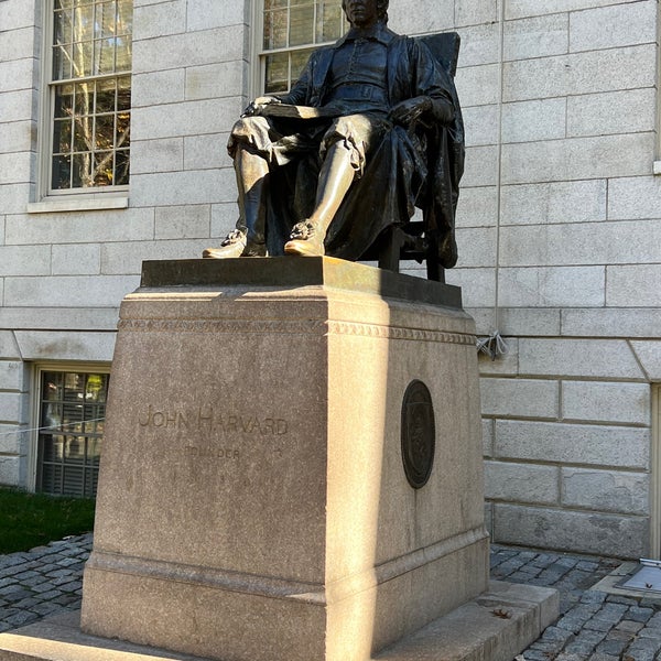 John Harvard Statue - Mid-Cambridge - Cambridge, MA