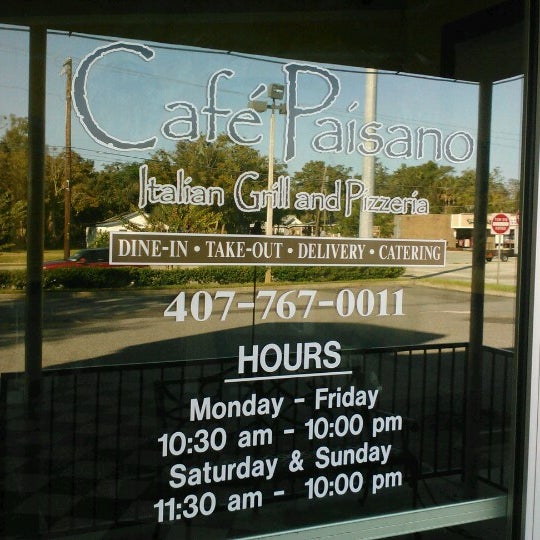 Cafe Paisano - Italian Restaurant