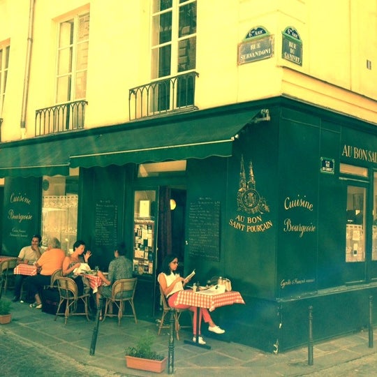 Robert Belau's Paris Restaurant List