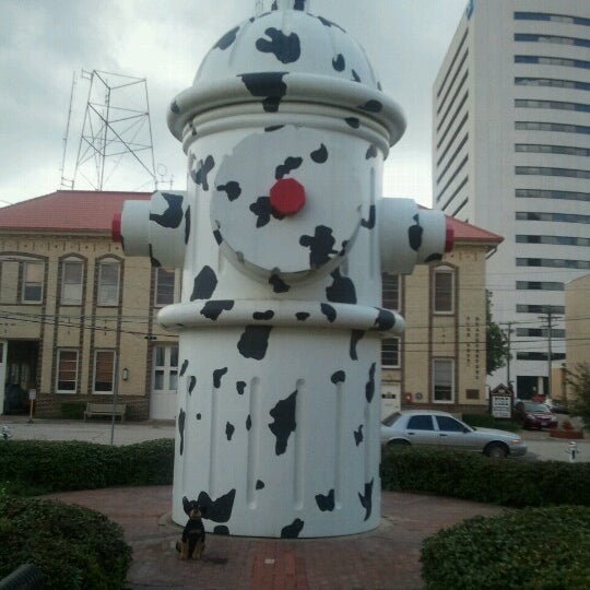 Photos at Giant Fire Hydrant at Fire Museum of Texas - Beaumont, TX
