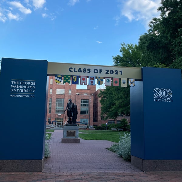 GWU University Yard - George Washington University - 5 tips