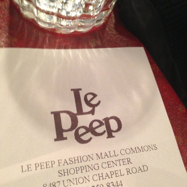 Le Peep - Keystone at The Crossing - 8487 Union Chapel Rd