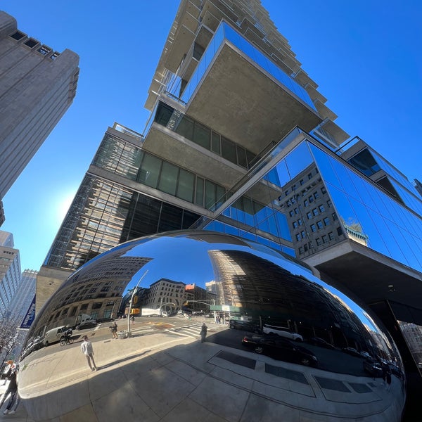 Mini Bean (2023) by Anish Kapoor - Tribeca - 1 tip from 41 visitors