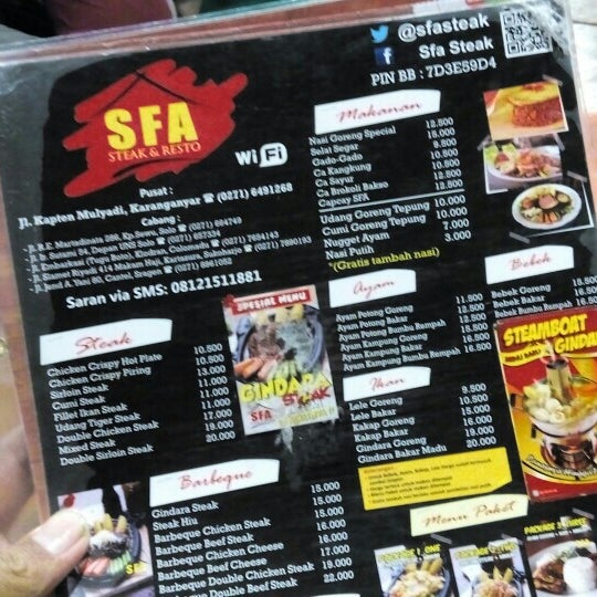 SFA Steak & Resto - Steakhouse in Kartasura