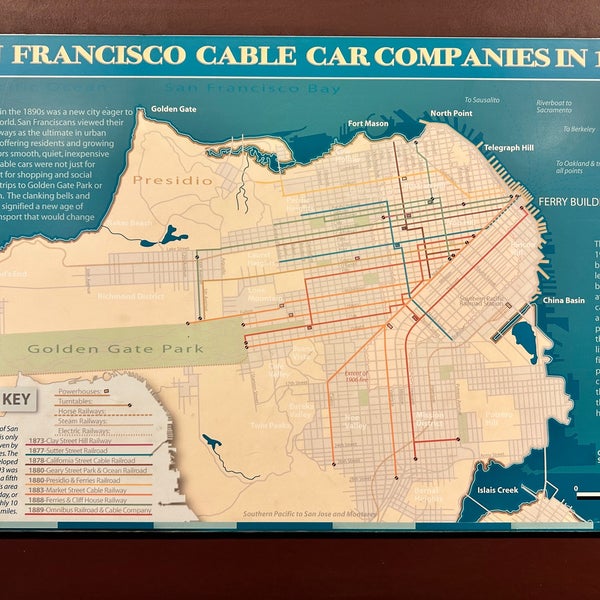 San Francisco Trolley Hop Map