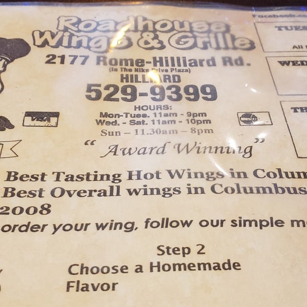 Roadhouse Wings & Grill - Hilliard, OH