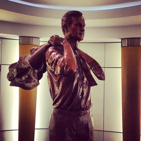 George H.W. Bush Statue "Winds of Change" - Public Art in Houston