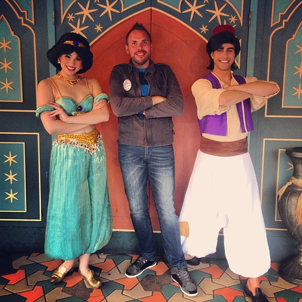 Disney World Aladdin Characters