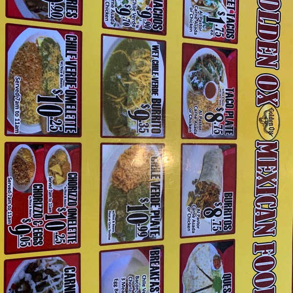 Golden Ox - American Restaurant