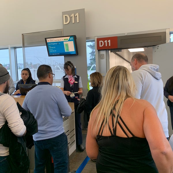 Gate D11 - SeaTac, WA
