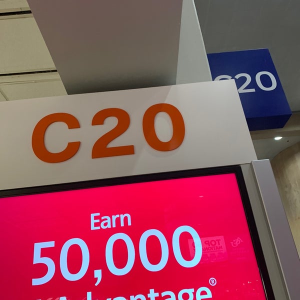 Gate C20 - DFW Airport, TX