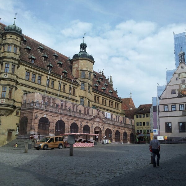 Marktplatz - Plaza in Rothenburg ob der Tauber
