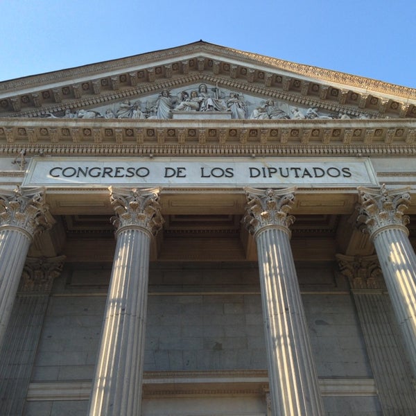 Congreso de los Diputados - Capitol Building in Huertas