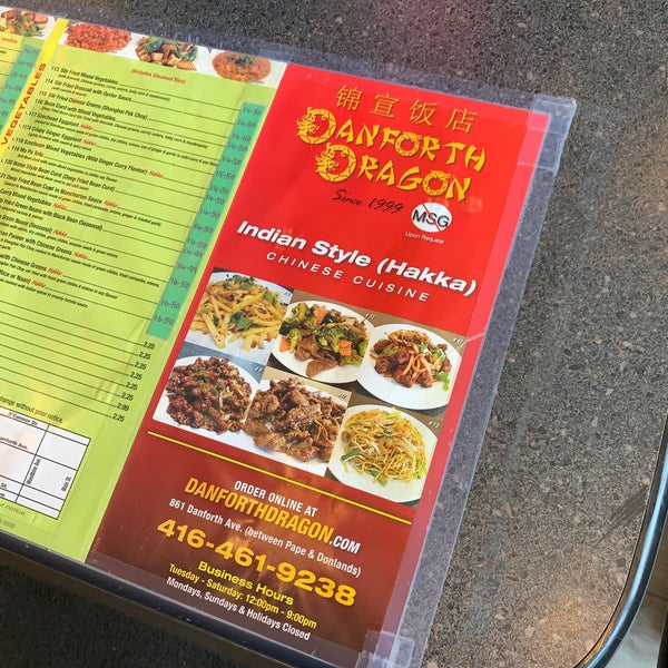 Danforth Dragon Restaurant - Asian Restaurant