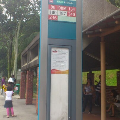 Bus Stop 28099 (Opp Lakeside Station) - Bus Station in Jurong West