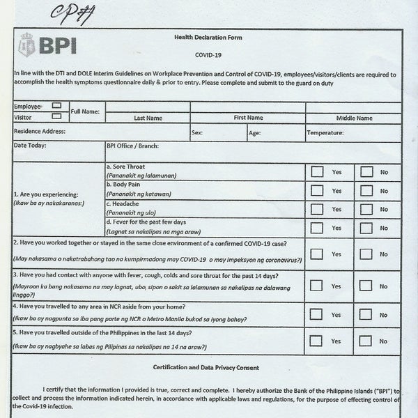 Bpi Withdrawal Slip Sample
