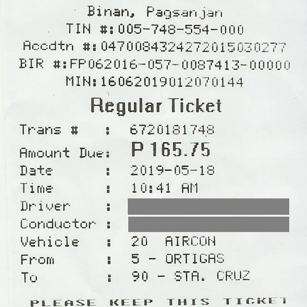 HM Transport Bus Terminal - Immaculate Conception - Epifanio de los ...