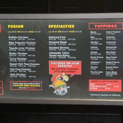 Fat Bastard Burrito Co. - 115 York Boulevard