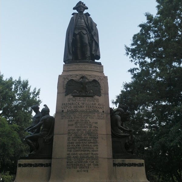 Photos at Friedrich Wilhelm von Steuben Statue - Outdoor Sculpture in ...