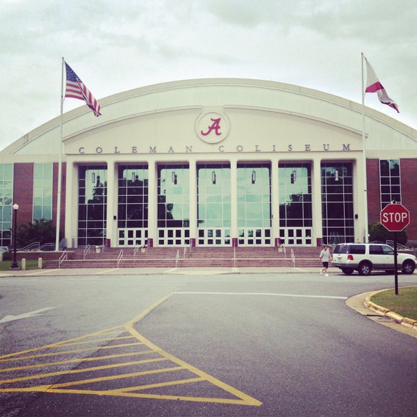 Coleman Coliseum - College Basketball Court in Tuscaloosa