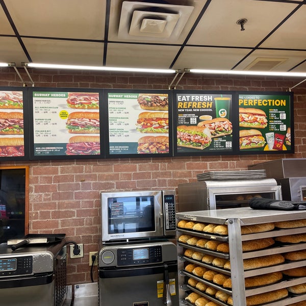 Subway Menu Board