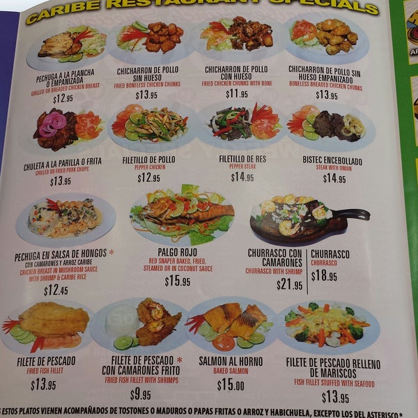 Caribe Restaurant - Latin American Restaurant in Bronx