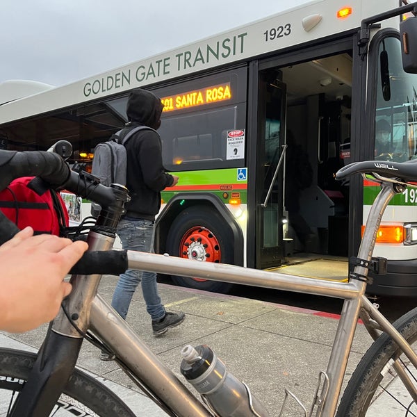 San Rafael Transit Center - Downtown San Rafael - 3rd St.