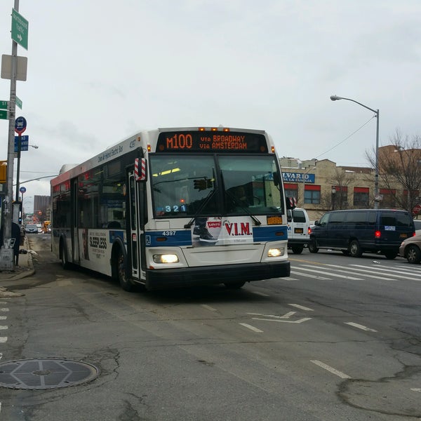 MTA Bus - Amsterdam Av & W 161 St (M3/M100/M101) - Washington Heights ...