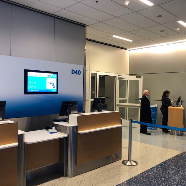 Gate D40 - DFW Airport, TX