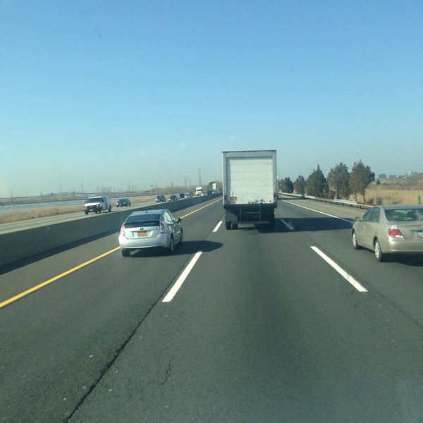 NJ Turnpike at Exit 15W - Intersection in Kearny