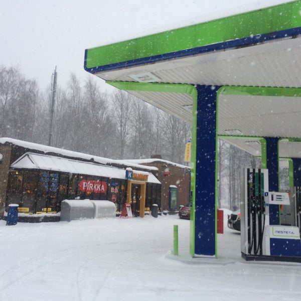 Neste K - Fuel Station in Helsinki