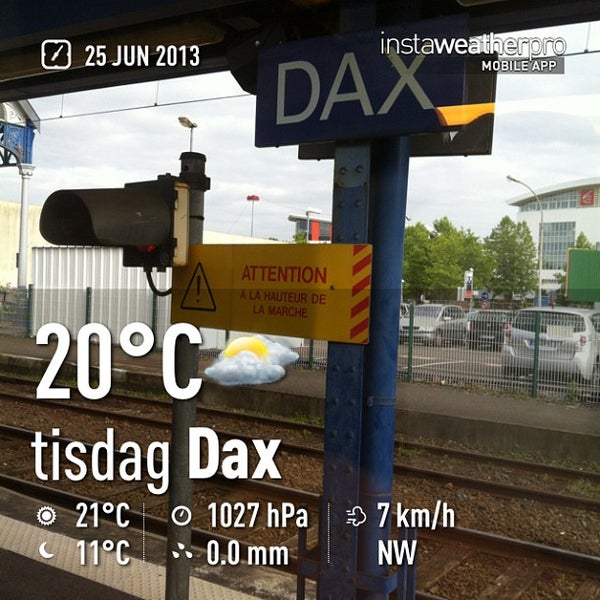 Photos at Gare SNCF de Dax - Rail Station
