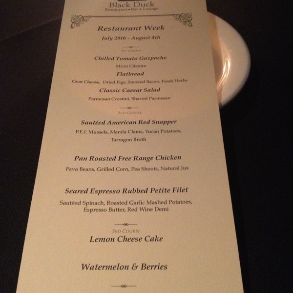 Black Duck (Now Closed) - Rose Hill - 29 tips