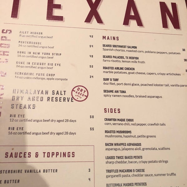 Dallas Chop House - Steakhouse
