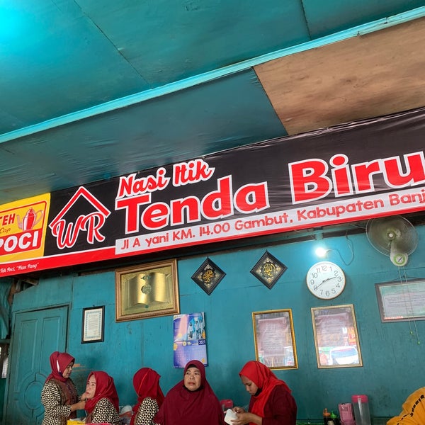 Nasi itik Gambut Tenda Biru - Food Truck