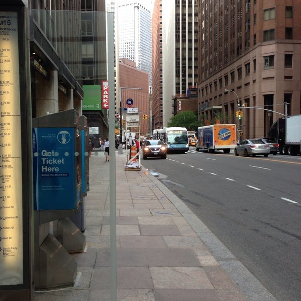 Photos at MTA Bus - Water St & Pine St (M15/M15-SBS) - Financial ...