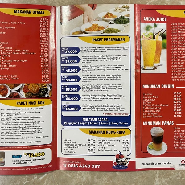 RM Padang Sederhana - Padangnese Restaurant in Surakarta