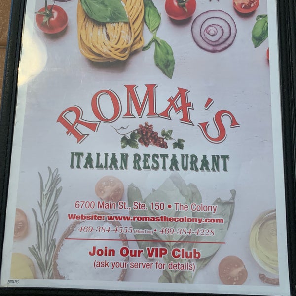 Romas Italian Restauraunt - 5 tips