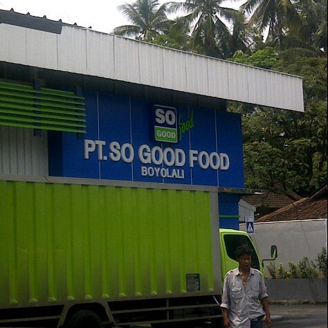 PT. So Good Food Unit Boyolali - Factory