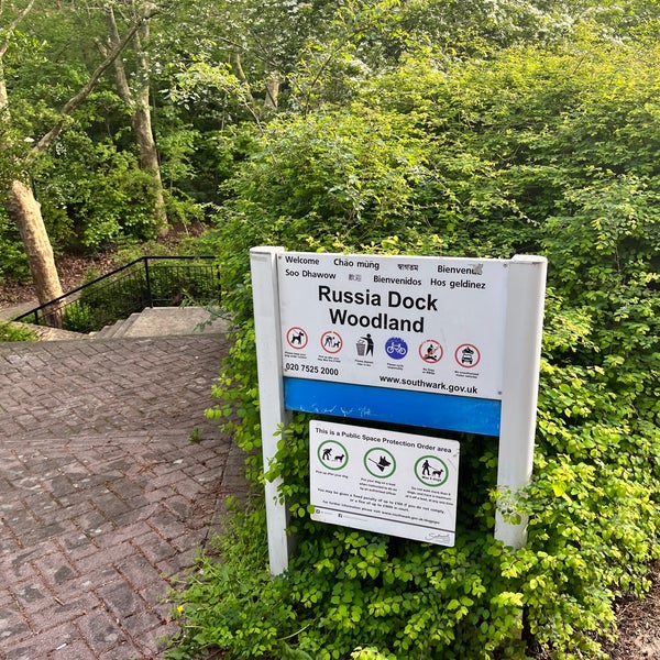 Russia Dock Woodland - Surrey Docks - Salter Road
