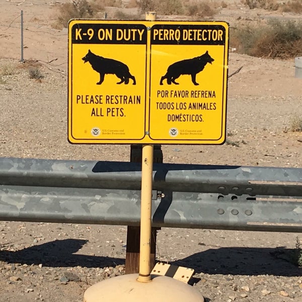 Hwy 86 Border Patrol Inspection Station - Government Building